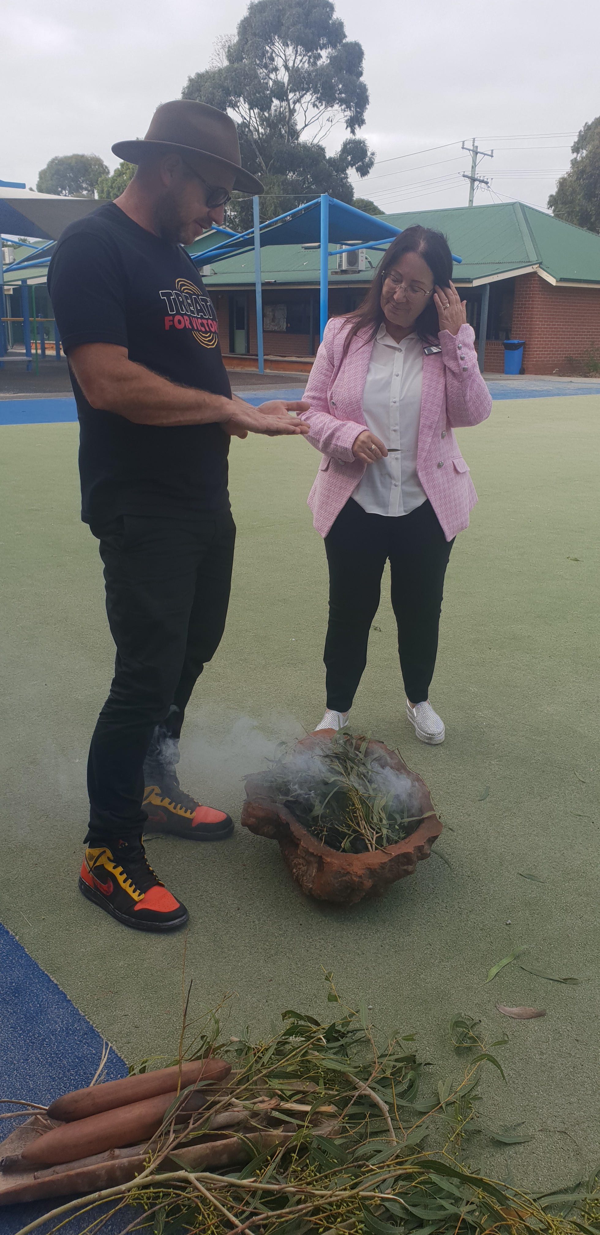 Welcome to Country and Smoking Ceremony 2024